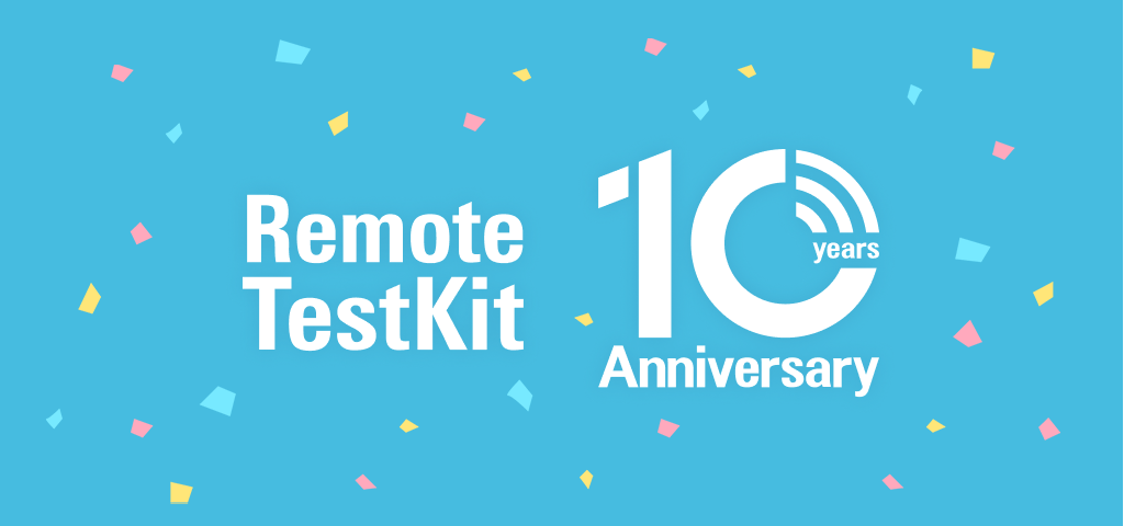 Remote TestKit 10周年記念サイト